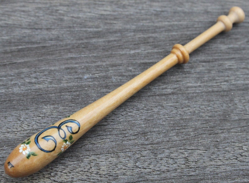 Bayeux Lace Bobbin With Painted Monogram - Etsy UK