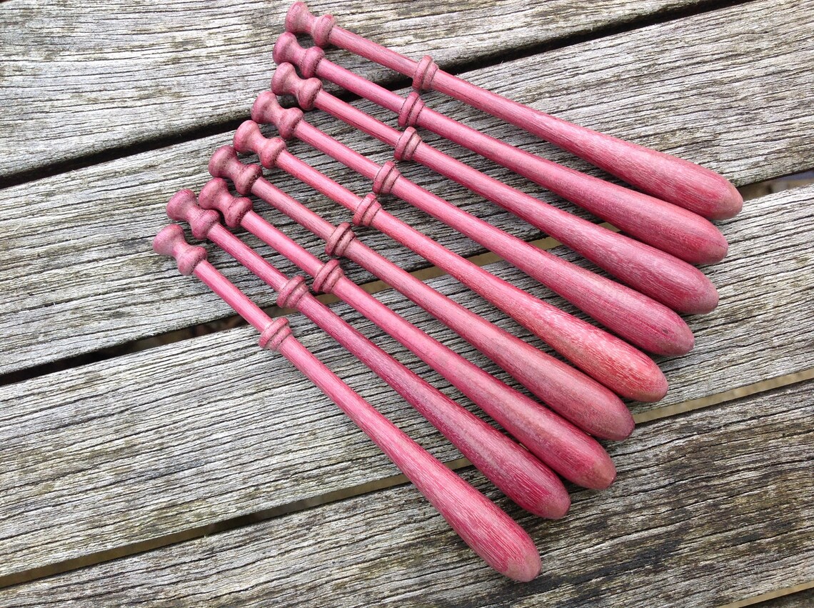 Purpleheart Bayeux Lace Bobbins - Pack of Ten - Etsy UK