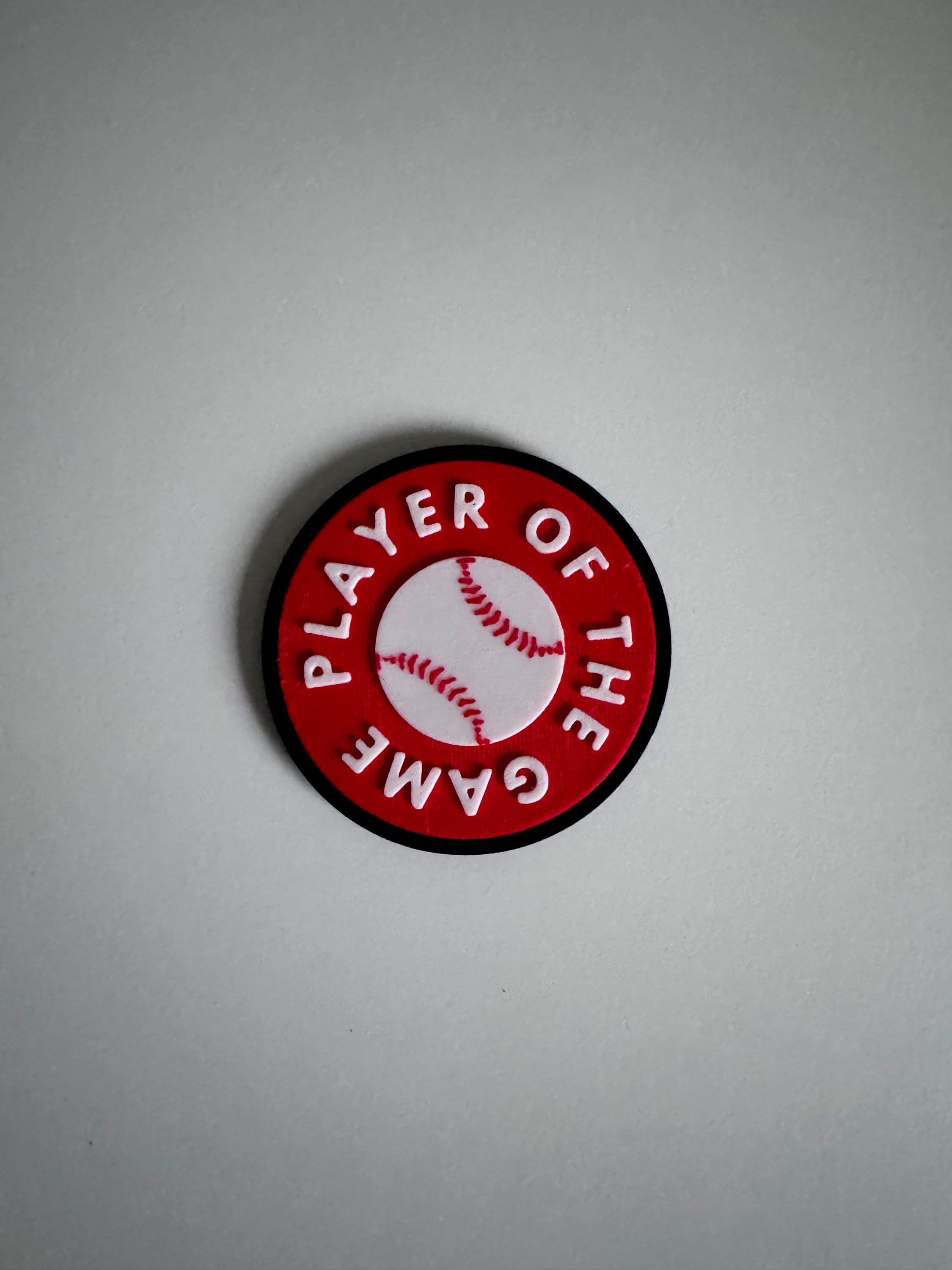 Baseball Player of the Game Token – Team Award for Youth Players - Etsy