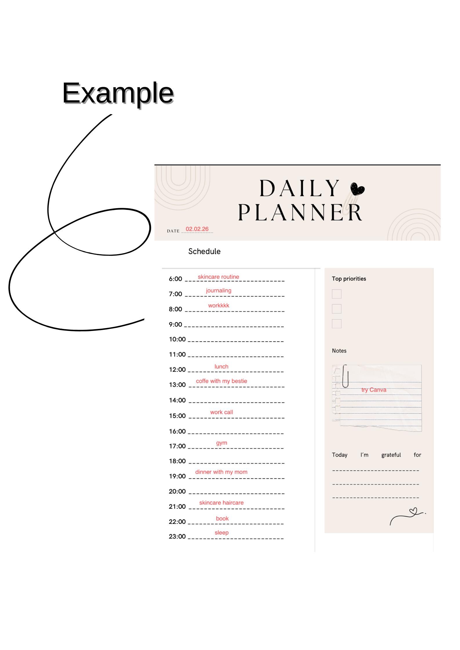 Minimal Weekly Planner Printable | PDF A4 A5 US Letter | Digital ...
