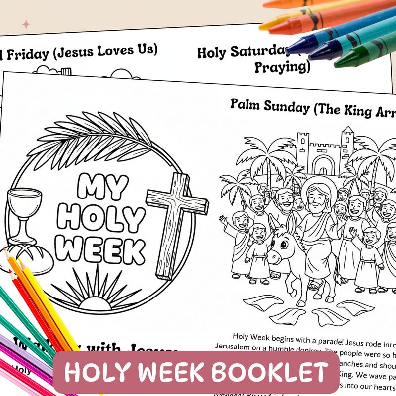 Holy Week Posters - Etsy