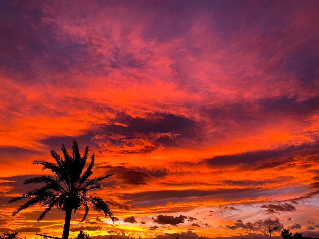 Sunset Sky Photography Pack – 10 High Resolution Sunset Photos Digital ...