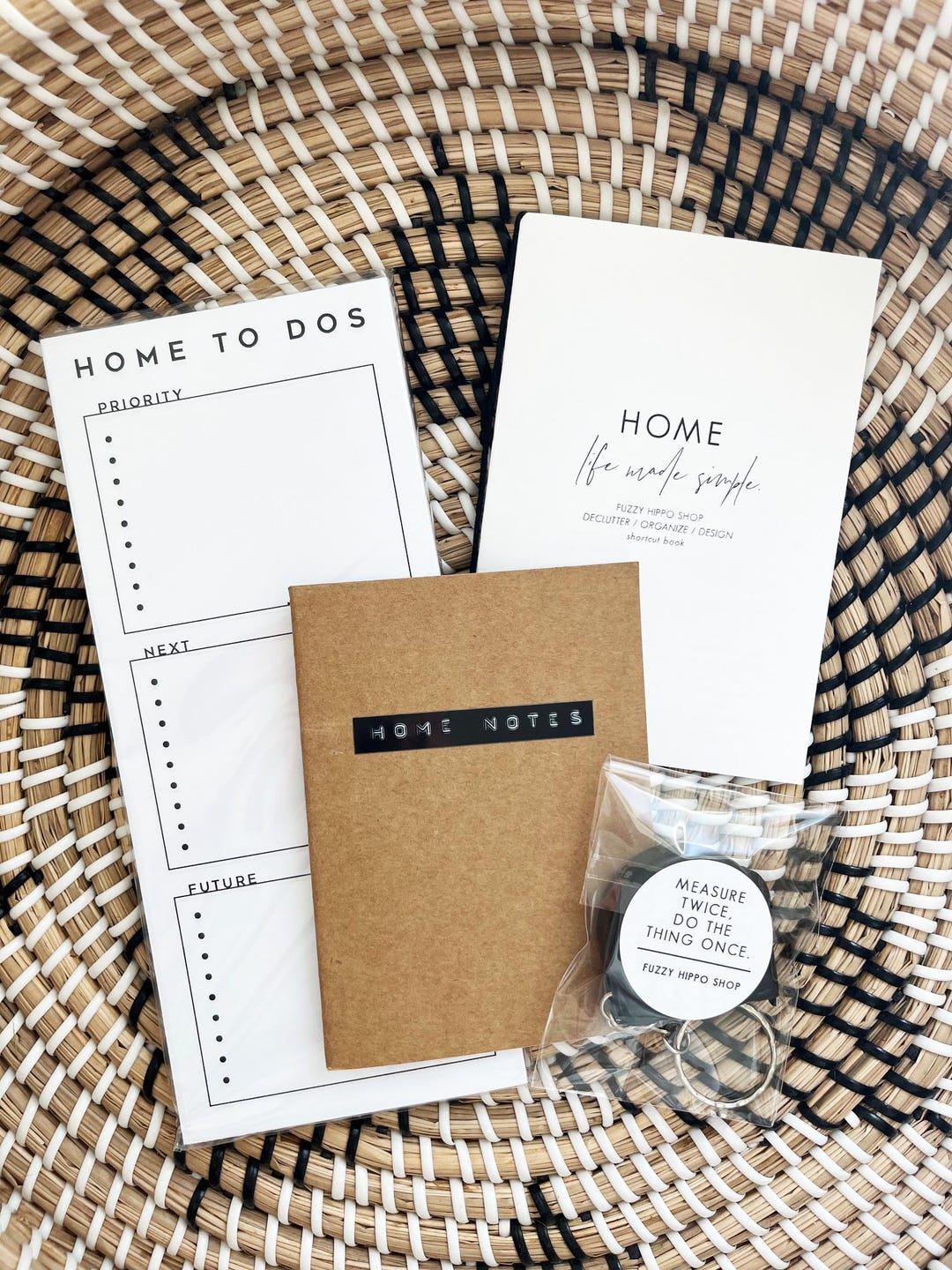 Simple + Organized HOME Box Set | Home to Do List + Notes - Etsy