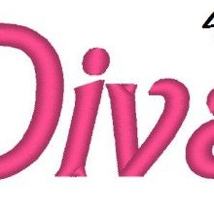 Diva Applique Design - Etsy