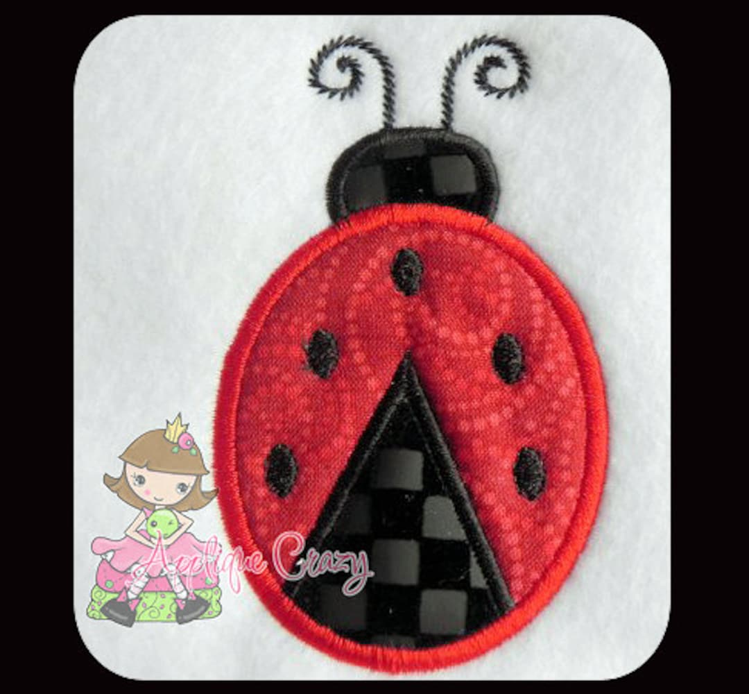 Ladybug Applique Template