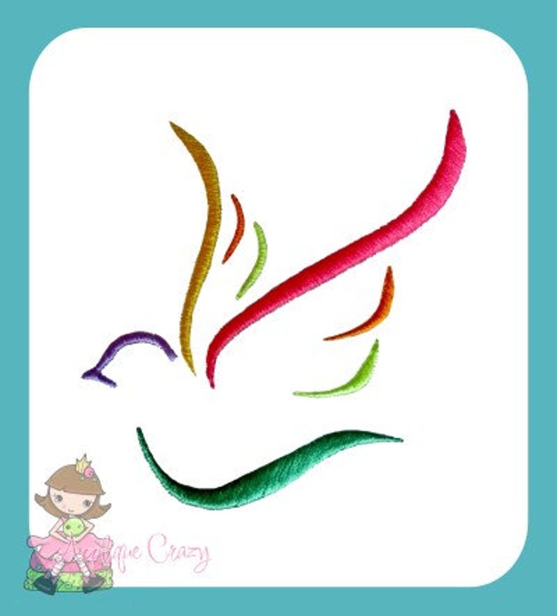 Dove Embroidery Design Design - Etsy