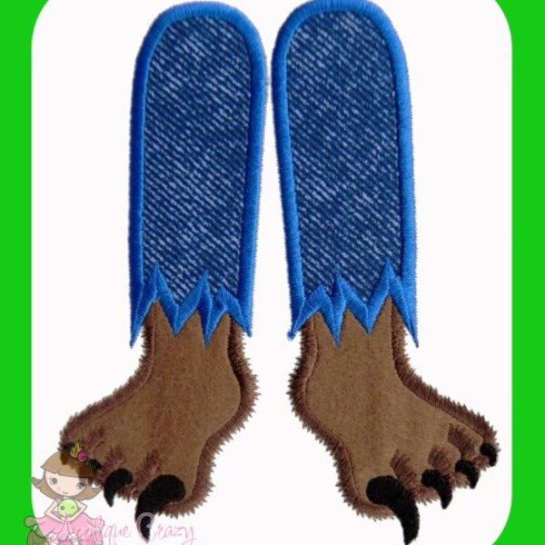 Werewolf Feet - Etsy
