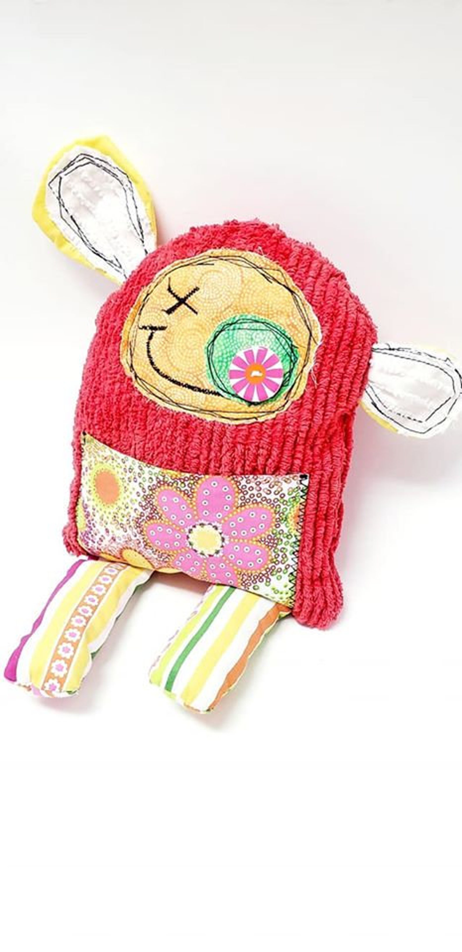 Cute Creature Toy Whimsical Plush Friendly Plushie Weird | Etsy