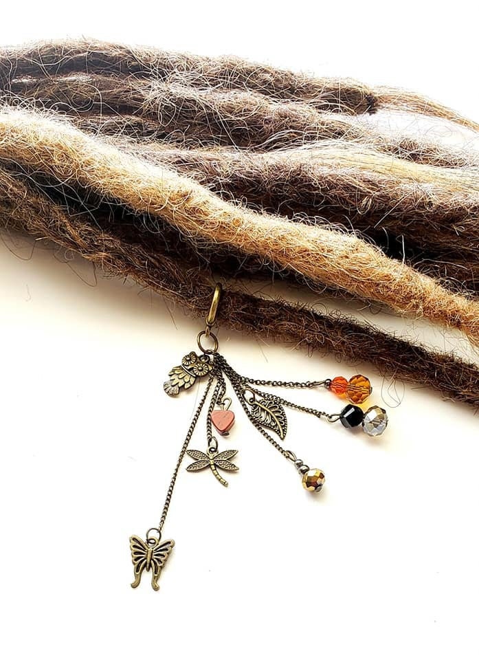 Dreadlock Charms, Dread Lock Jewelry, Loc Beads, Dread Charms, Hair Cuffs