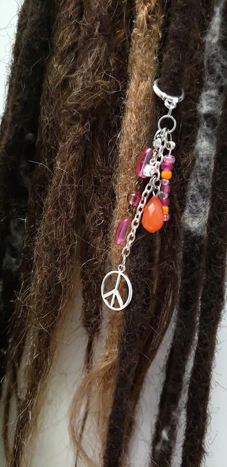 Dreadlock Charms, Dread Lock Jewelry, Loc Beads, Dread Charms, Hair ...