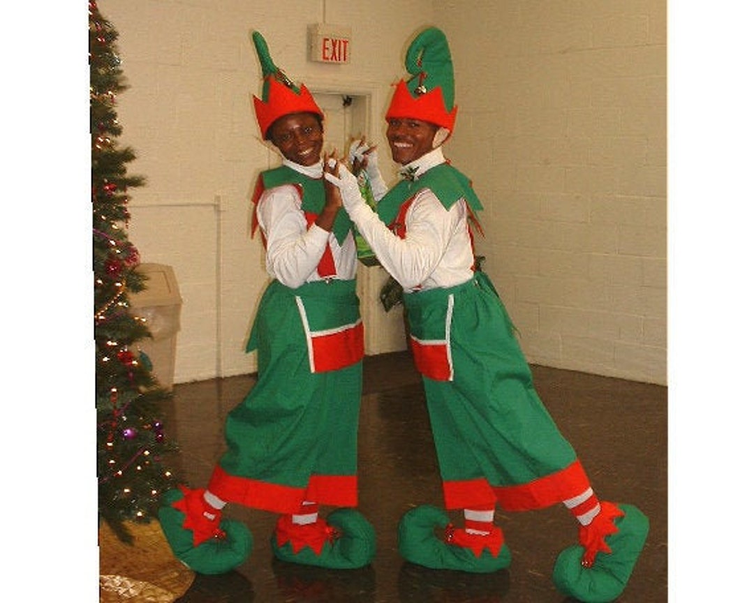 Santa's Elf Costume, Christmas Helper, Costume Deluxe Unisex, One Size ...