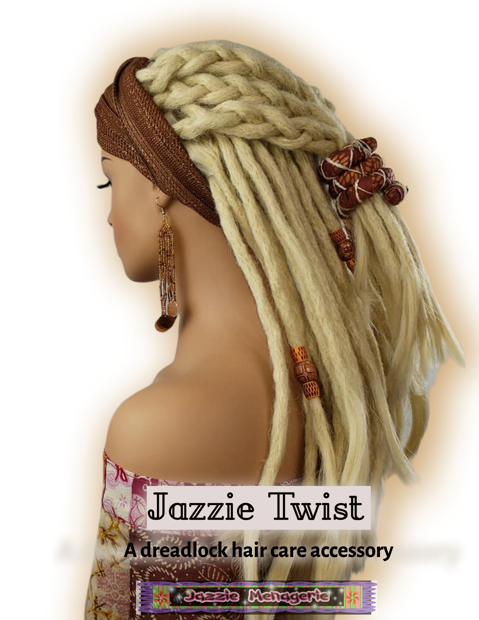Bendable Loc Dreadlock Tie Stick Hair Accessory - Etsy