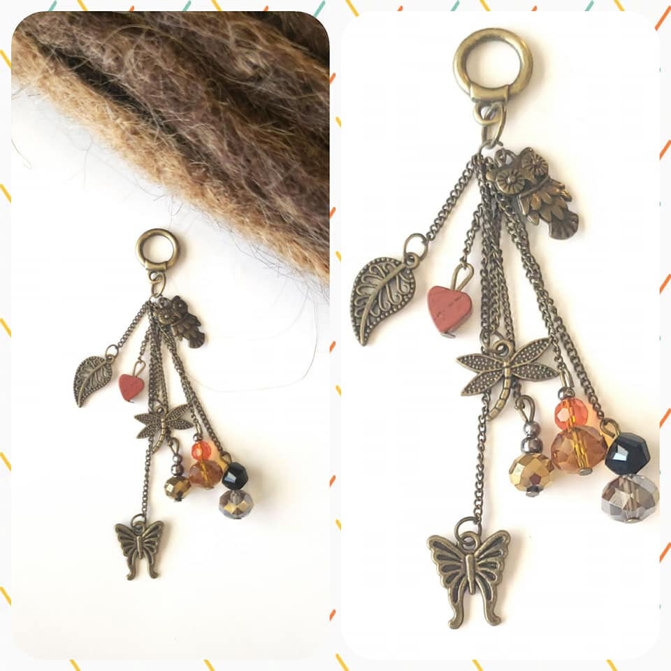 Dreadlock Charms, Dread Lock Jewelry, Loc Beads, Dread Charms, Hair Cuffs