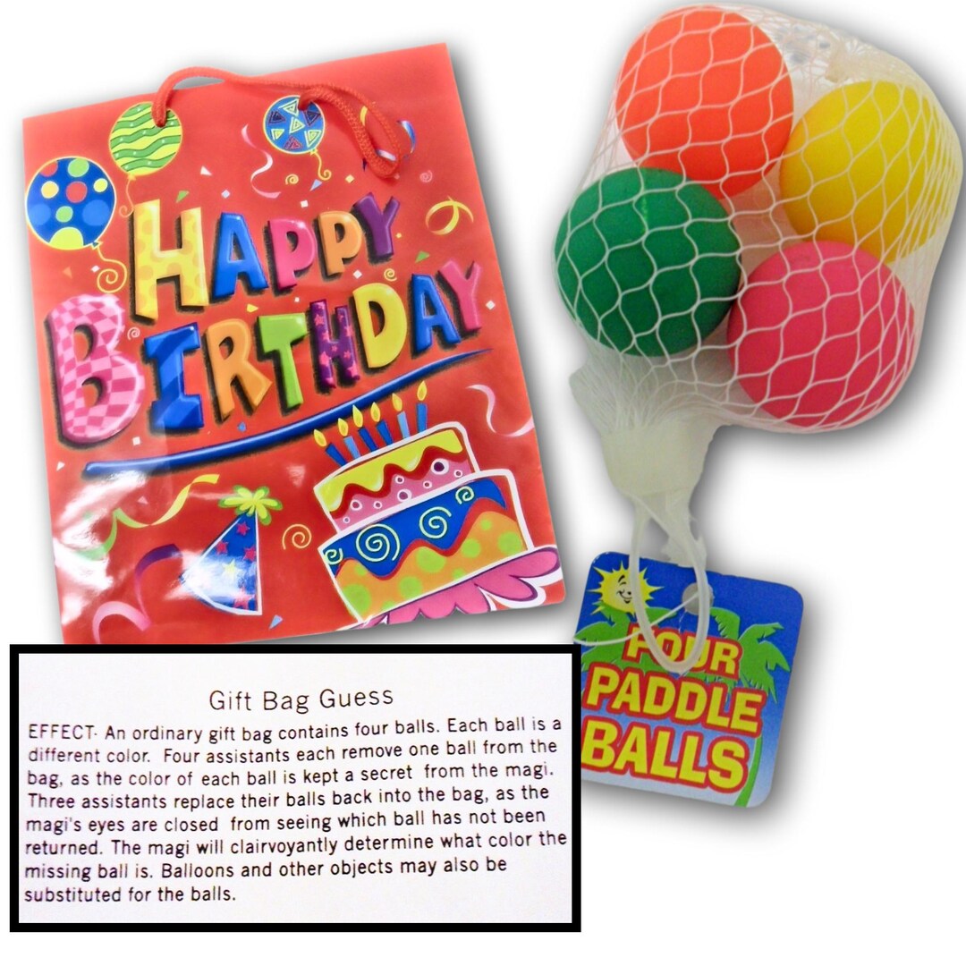 Magic Guessing Game With Balls for Beginners - Etsy