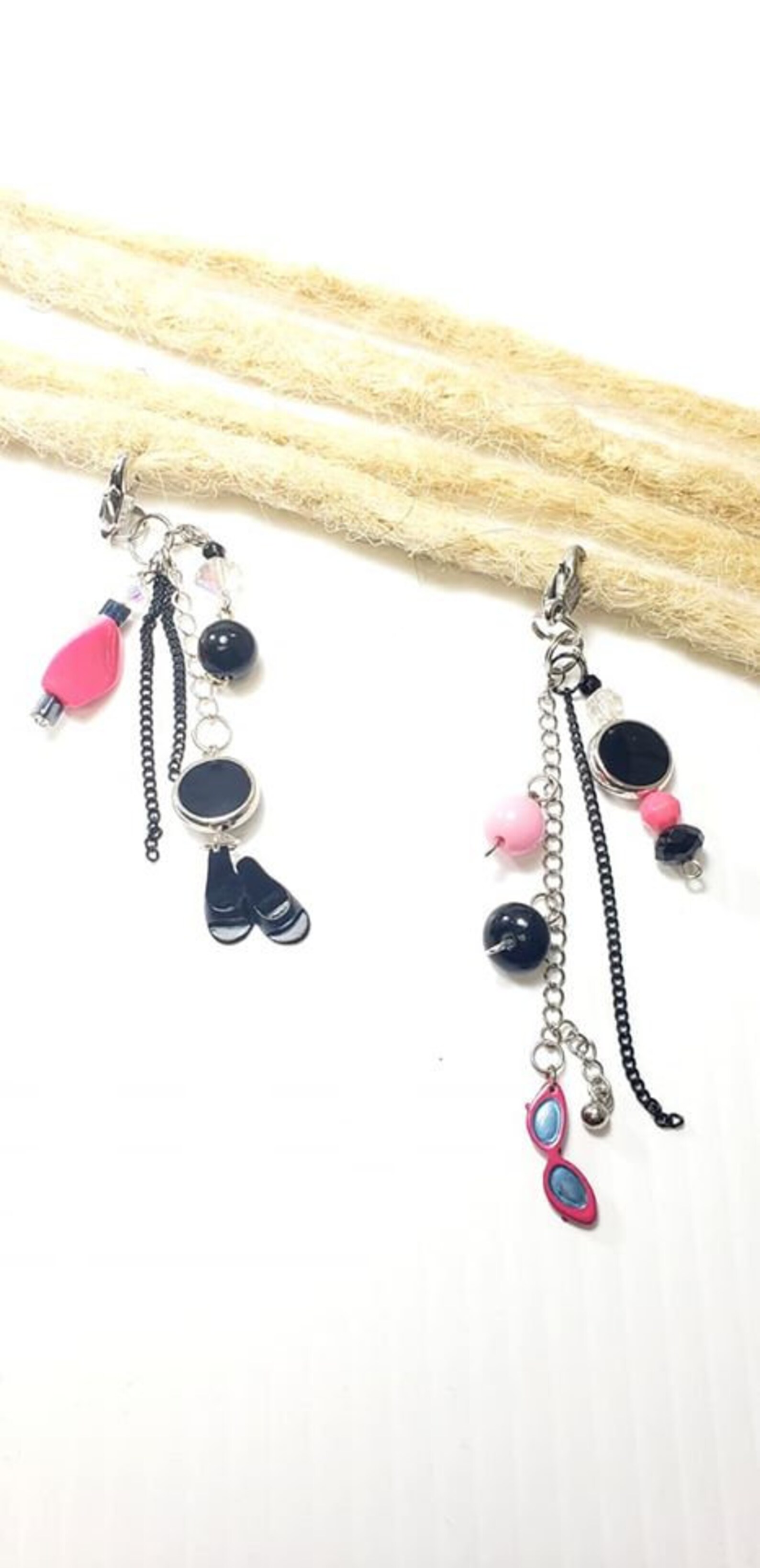 Dreadlock Charms, Dread Lock Jewelry, Loc Beads, Dread Charms, Hair ...