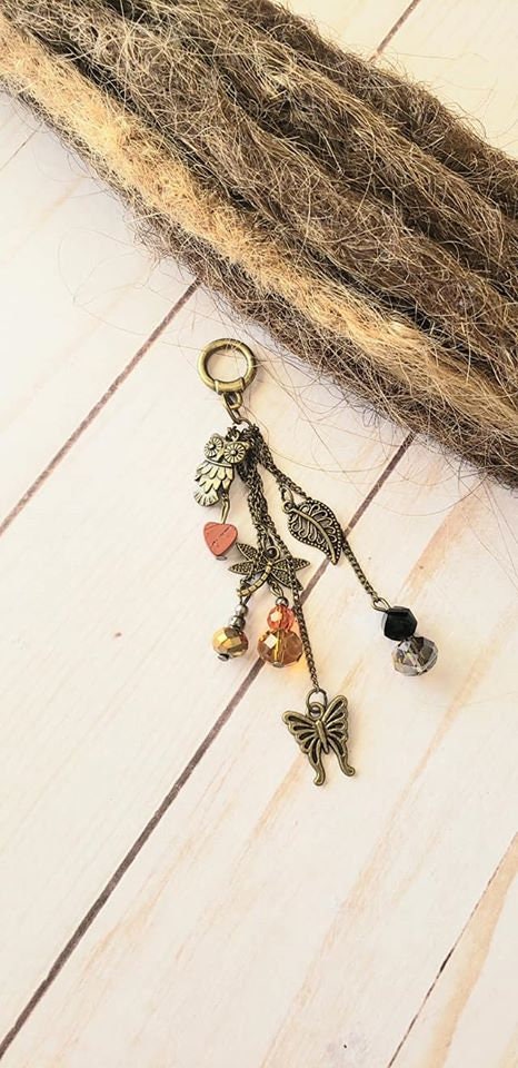 Dreadlock Charms, Dread Lock Jewelry, Loc Beads, Dread Charms, Hair Cuffs