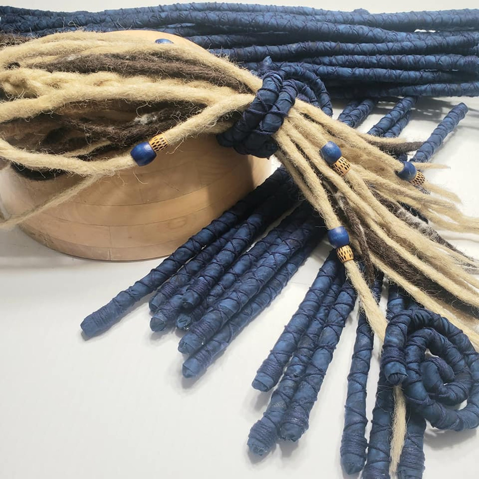 Hair tie Twistable hair tieDreadlocks Bendable dread wrap | Etsy