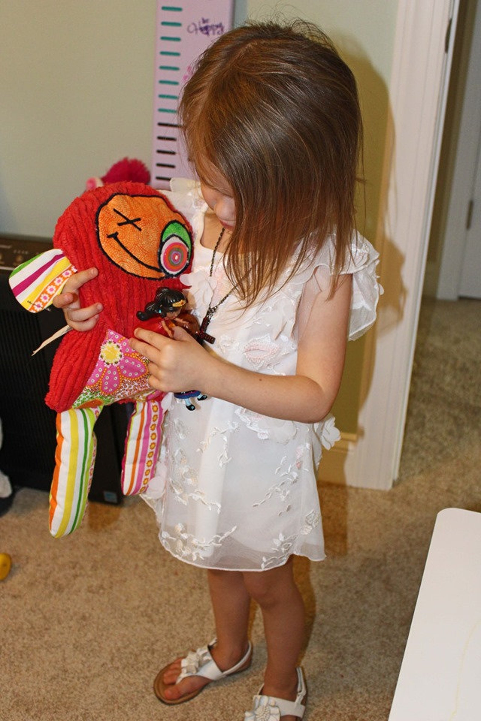 Cute Creature Toy Whimsical Plush Friendly Plushie Weird | Etsy