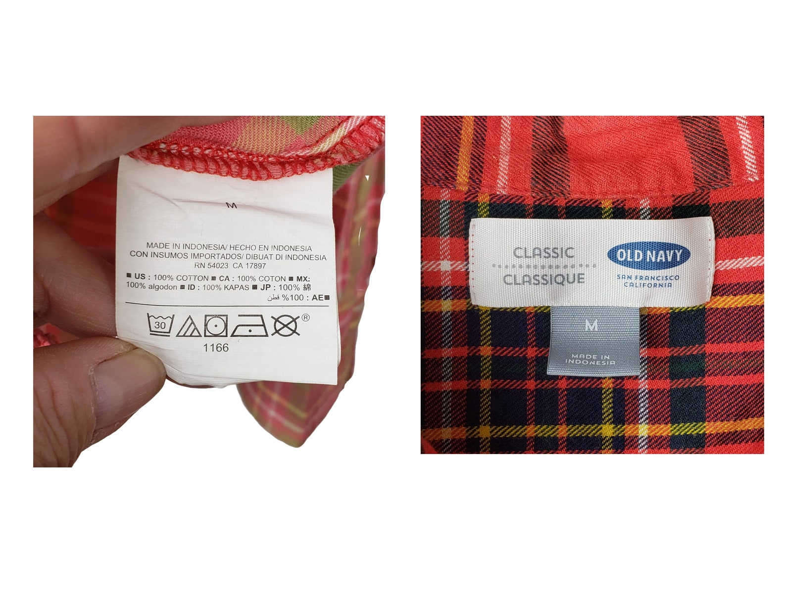 Old Half Bleached Discolored Plaid Flannel Shirt With Painted - Etsy