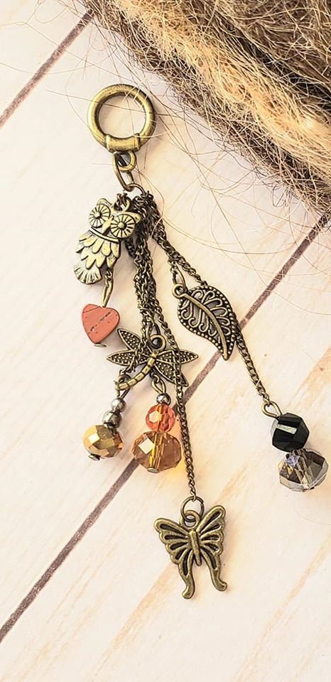 Dreadlock Charms, Dread Lock Jewelry, Loc Beads, Dread Charms, Hair Cuffs