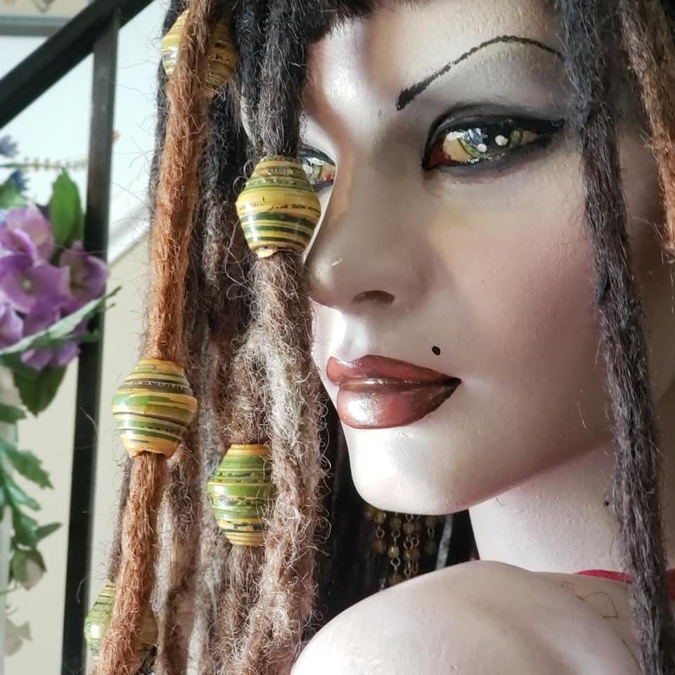 Dreadlock Beads, Dread lock Jewelry, Dread Tubes, Loc Sleeves, Recycled ...