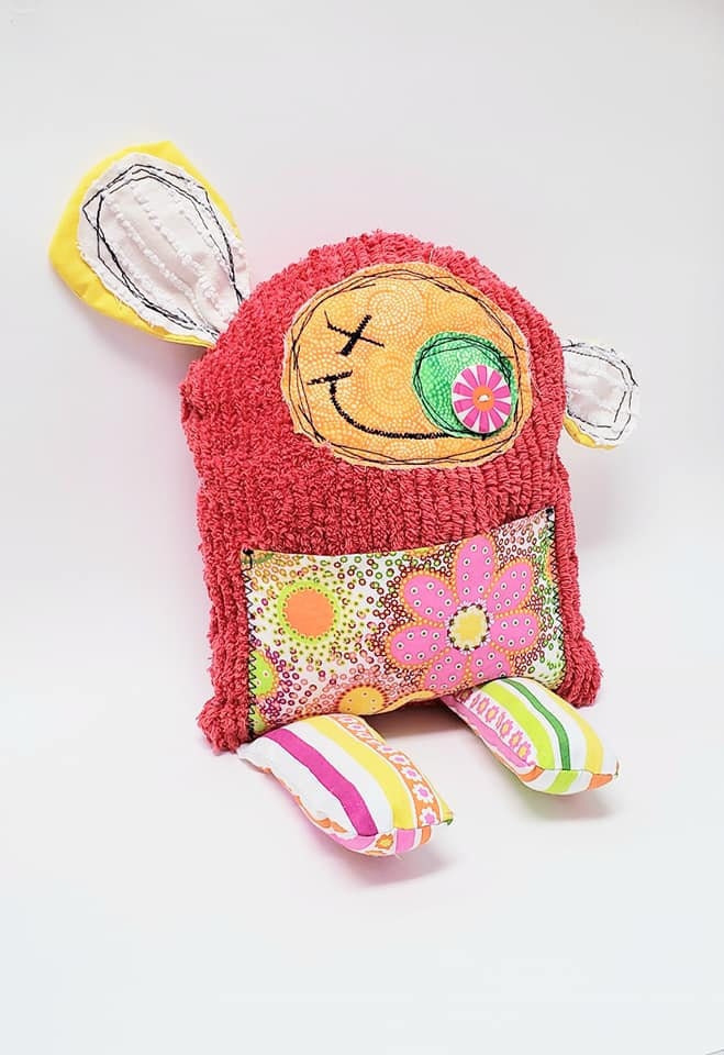 Cute Creature Toy, Whimsical Plush, Friendly Plushie, Weird Stuffed ...