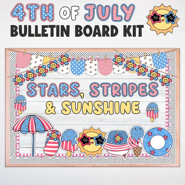 Fourth of July Bulletin Board - Etsy