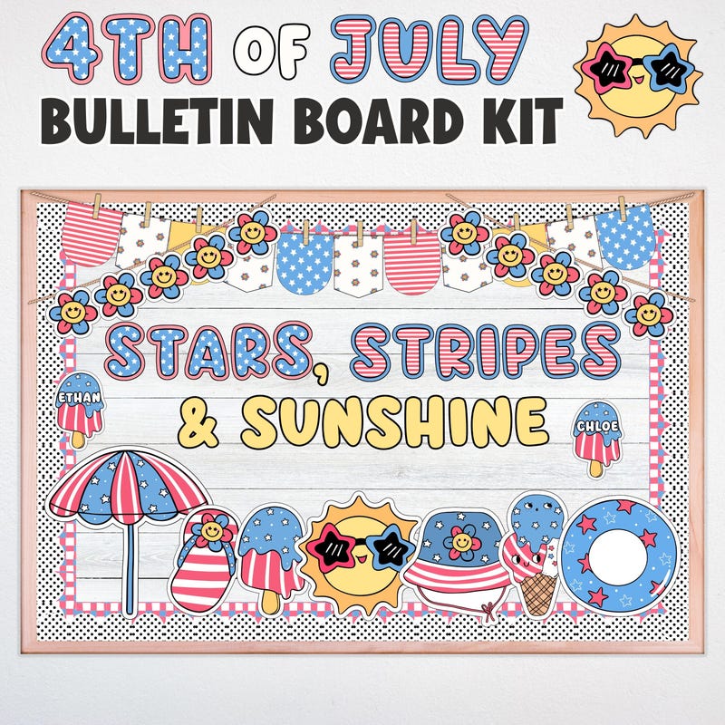 July Bulletin Board Ideas - Etsy