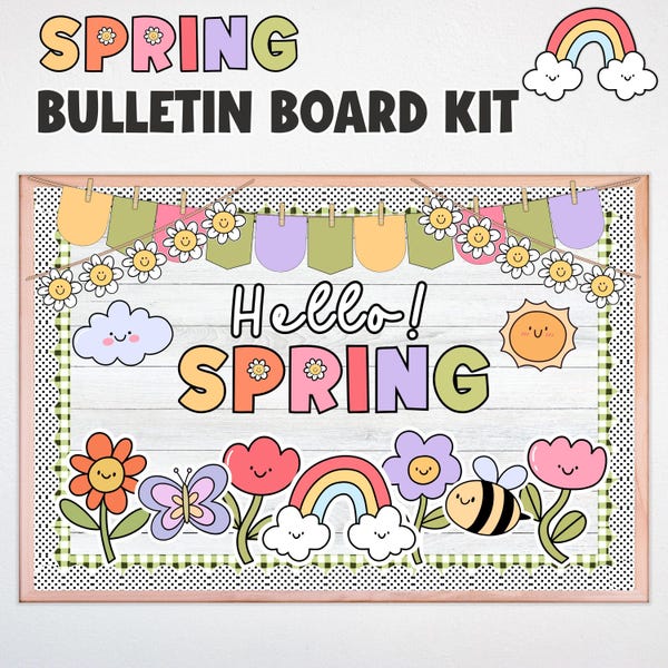 Spring Door Decor - Etsy