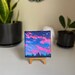 Mini Sunset Painting, Original Canvas Painting, Mini Artwork - Etsy