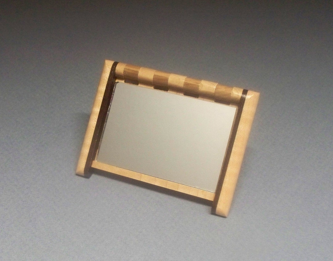 Compact Mirror, Wooden Compact Mirror, Mothers Day Gift, Wooden Gift ...