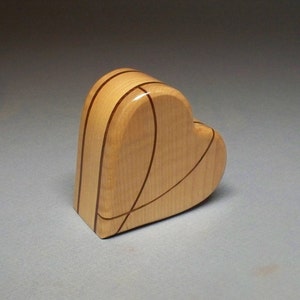 Small Unique Urn 2.5 C.i. Heart Urn Wood Cremation Urn - Etsy