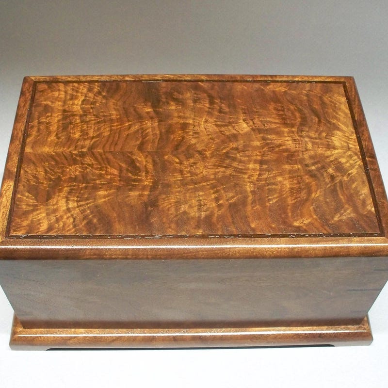 Wooden Cremation Urn - Etsy