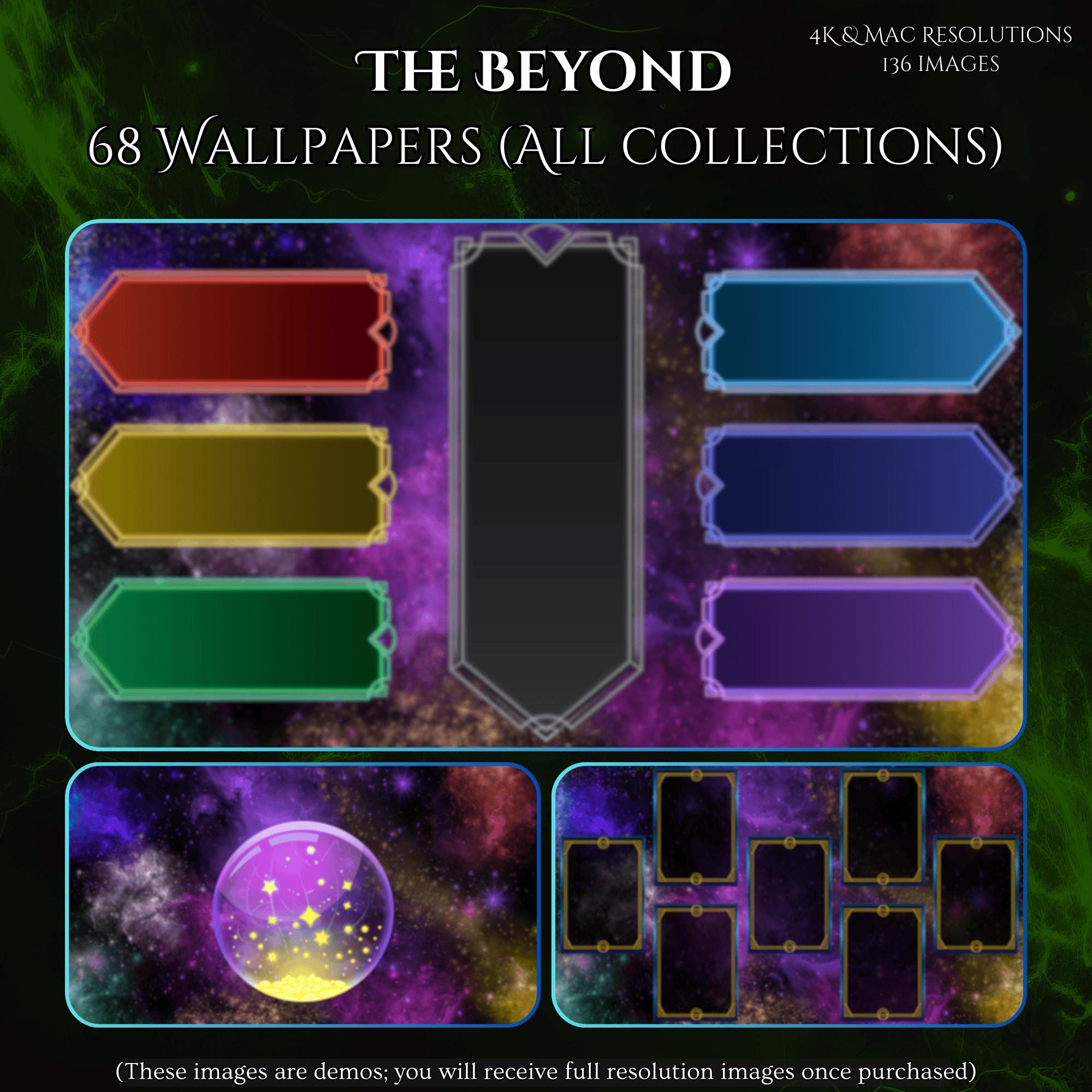 The Energy Pillars Desktop Wallpapers | Structured Arcane Layouts | 30 ...