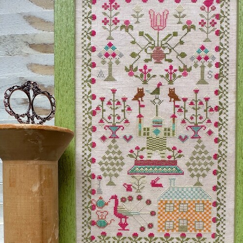 Elizabeth Horry 1830 a Reproduction Sampler PDF Chart - Etsy