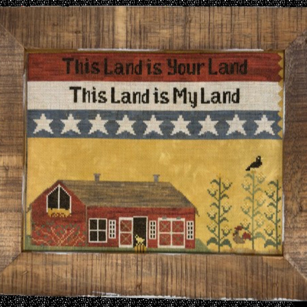 Grandpa's Barn Cross Stitch PDF Chart - Etsy