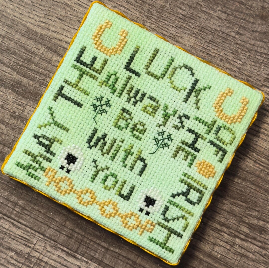 Luck of the Irish PDF Cross Stitch Chart - Etsy