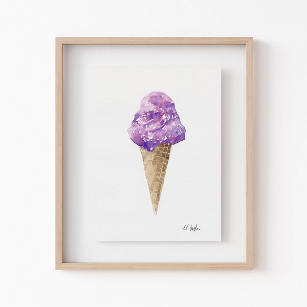 Purple and Cream - Etsy