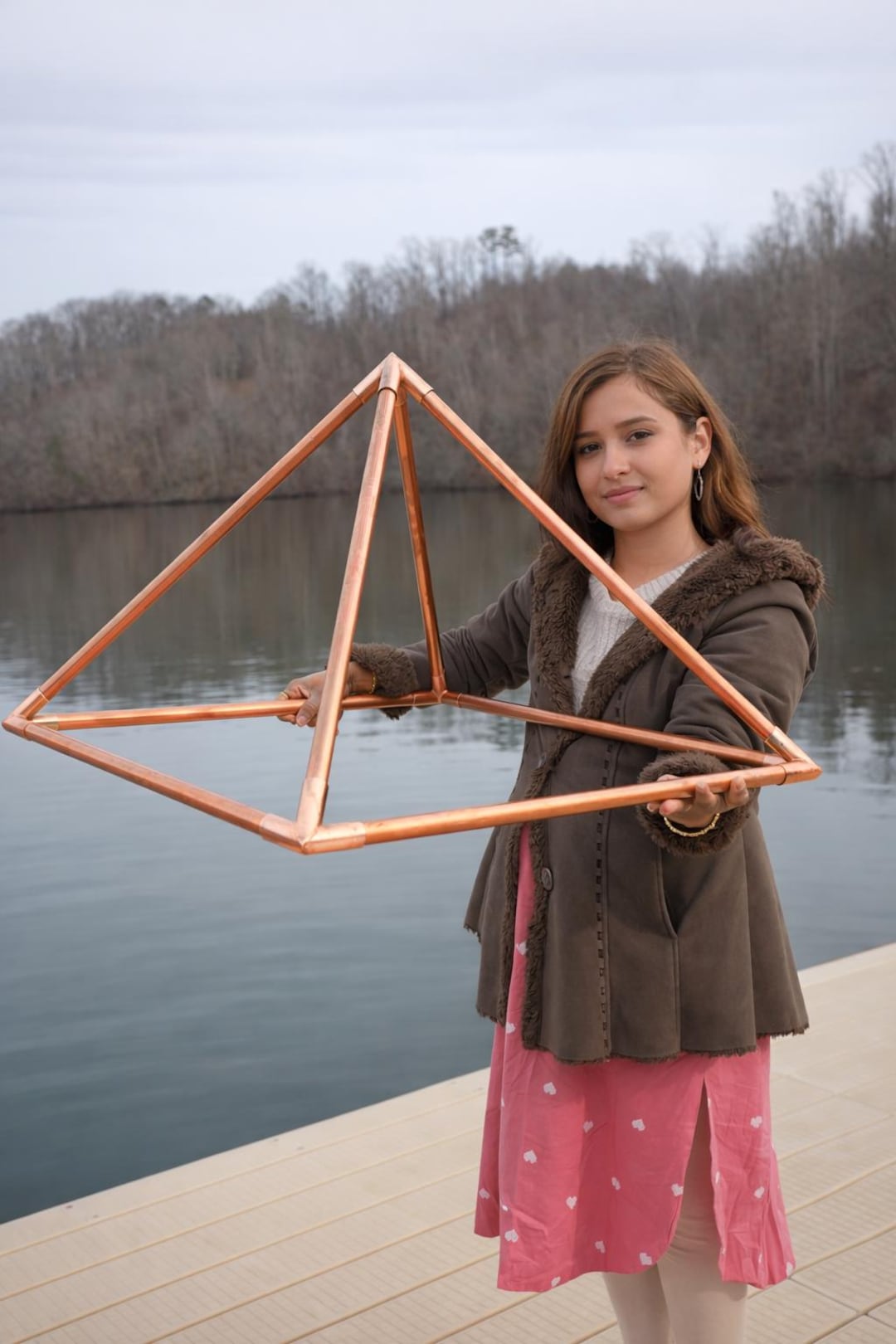 2 Foot Copper Pyramid for Meditation - Etsy
