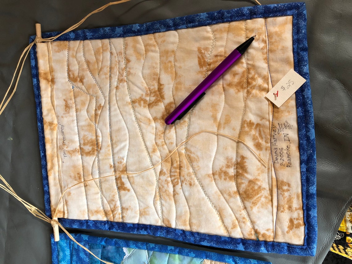 Quilted Mini Wall Art - Etsy