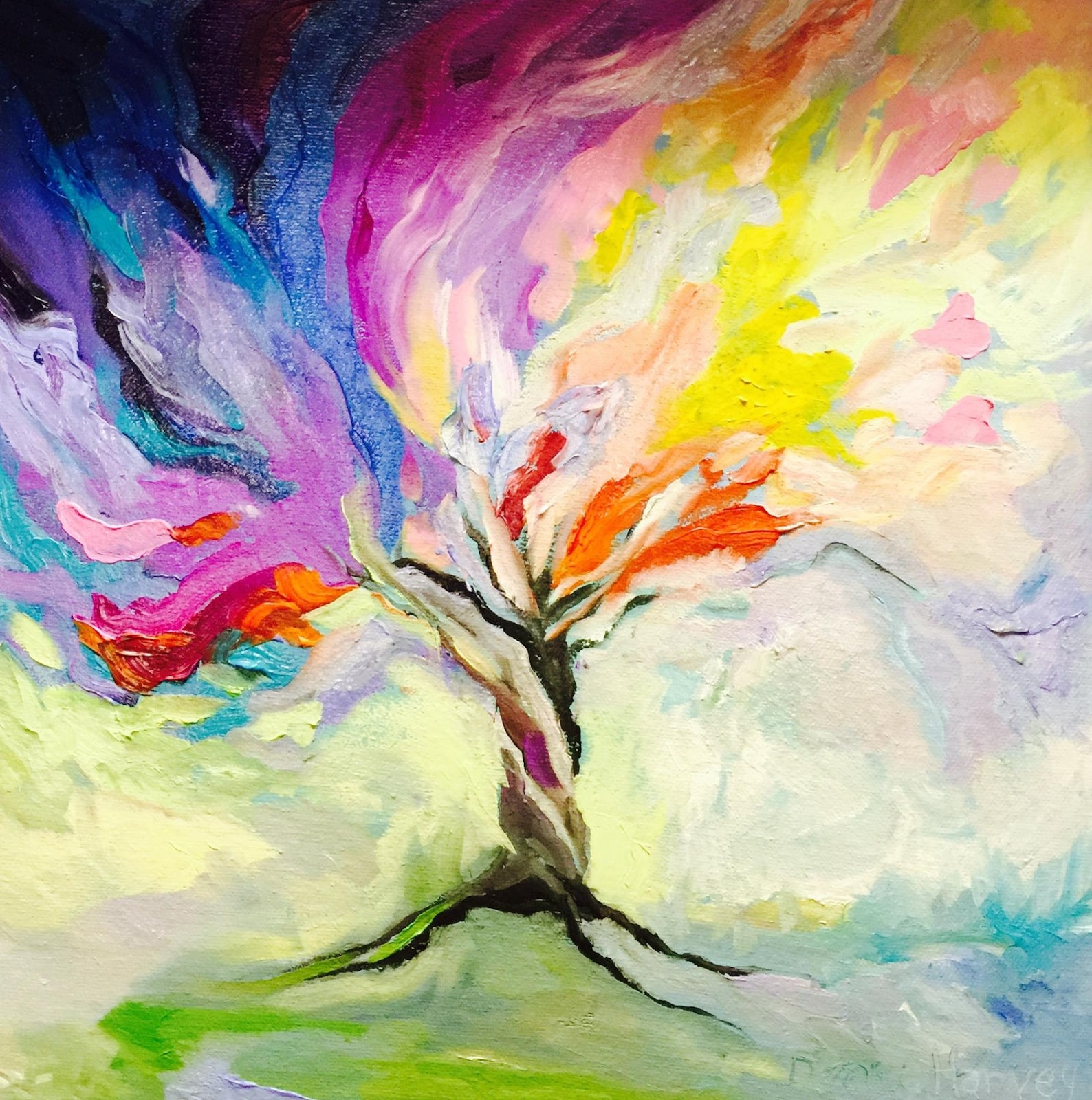 Tree of Life Paintings on Canvas | Etsy