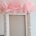 Pink Bling Picture Frame, Bridal Gift, Pink Rhinestone Frame, Glam ...