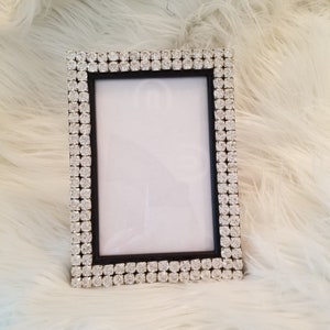 Bling Rhinestone Picture Frame, Rhinestone Decor, Bling Decor ...