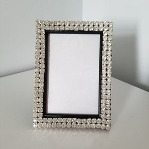 Bling Rhinestone Picture Frame, Rhinestone Decor, Bling Decor ...