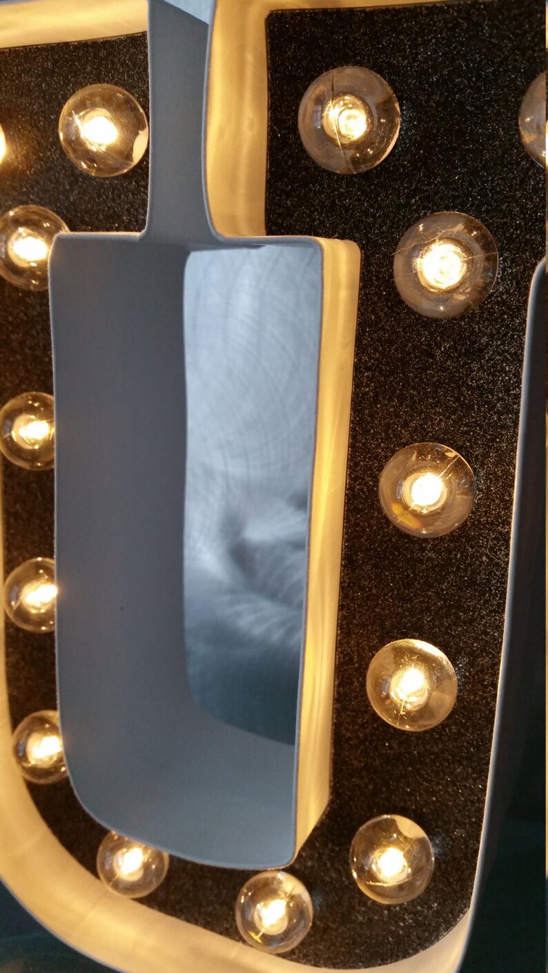 Marquee Letter Light up Letter U Marquee Letter Light Up. - Etsy