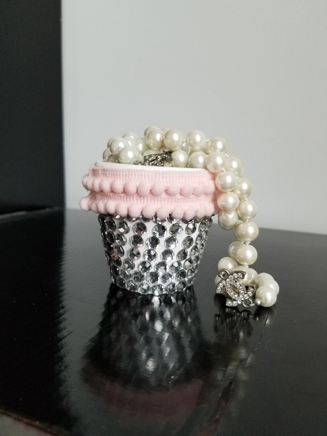 Rhinestone Planter, Succulent Pot ,spring Flower Pot , Bling Planter ...