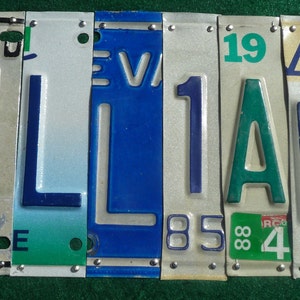 BILLIARD ROOM Custom Recycled License Plate Wall Art Sign by ...