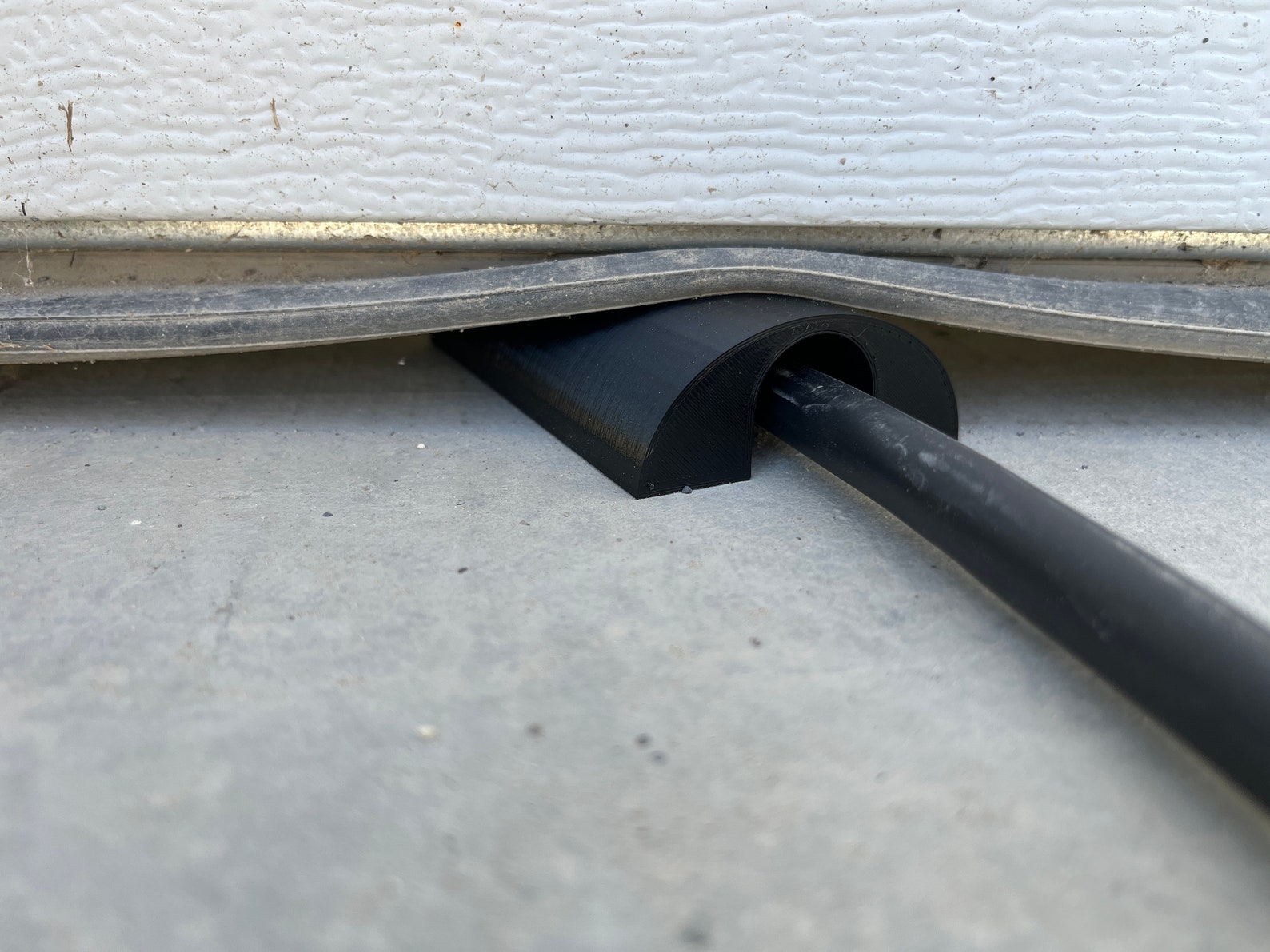 EV Charging Cable Cover Garage Door Pass Through - 3D Printed - Etsy