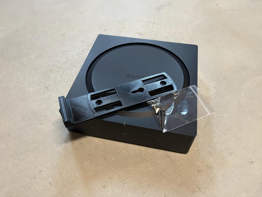 Slim Wall Mount for Sonos Amp | Mounting Bracket for Sonos Amplifier ...