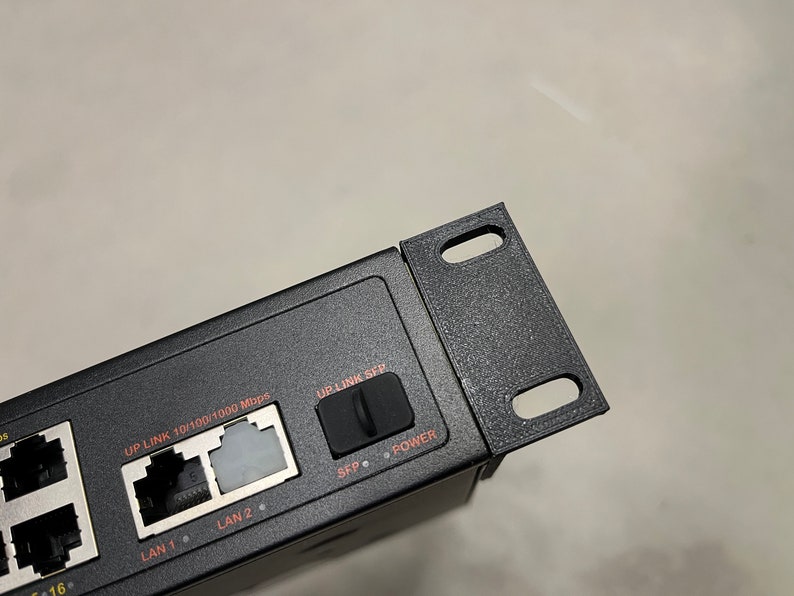 2 Pack 1U 19 Network Rack Bracket Ears Universal Mount - Etsy